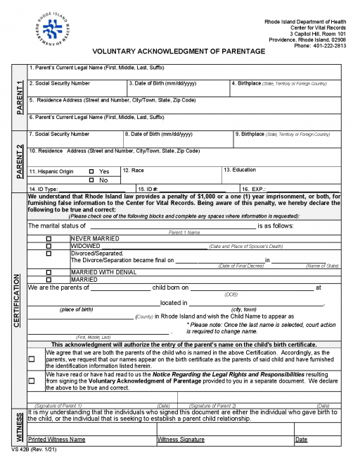 Establishment of Parentage | Office of Child Support Services
